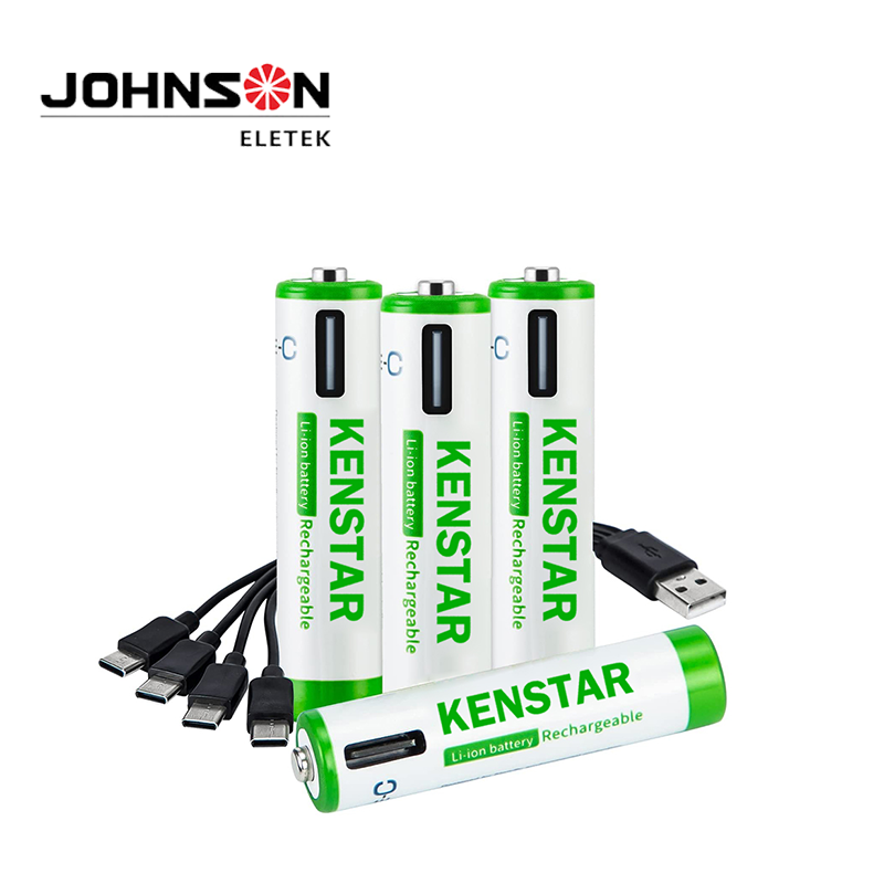 China High Out 1.5v AA Double A Type C Usb Rechargeable Li-ion ...